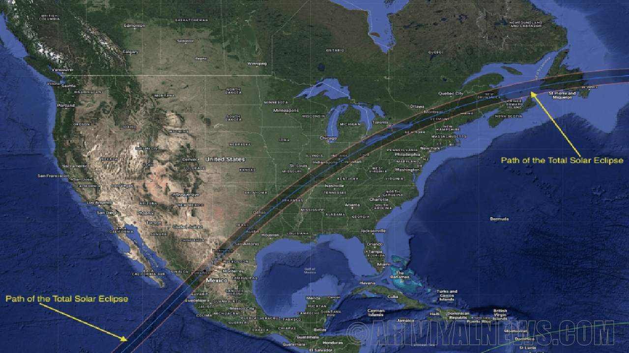 2024 ஆம் ஆண்டில் இந்த 5 சோதனைகள் மூலம் The great american solar eclipse ...